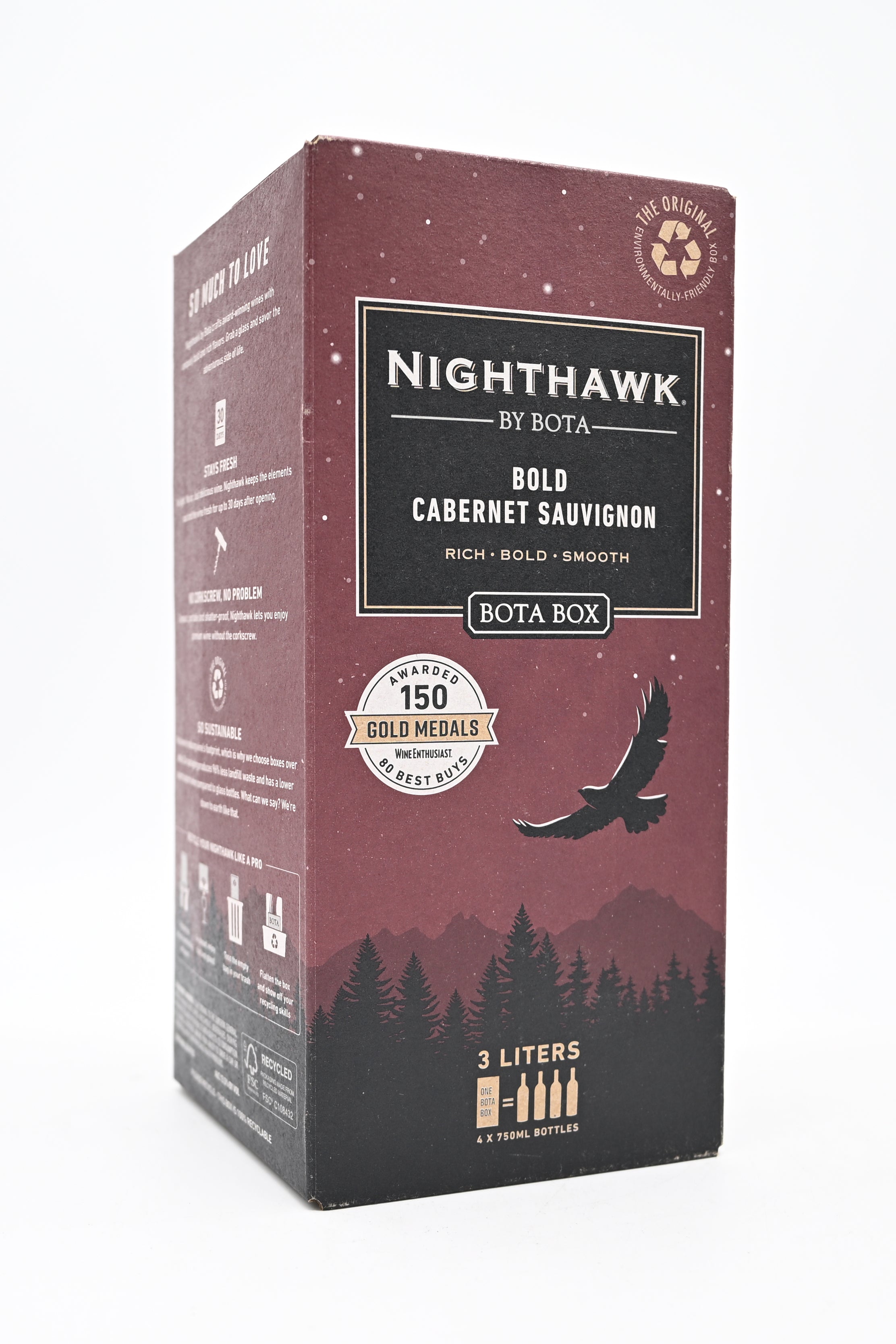 BOX WINE | Bota Box Nighthawk Black Bold Cabernet Sauvignon – Blue Dome ...
