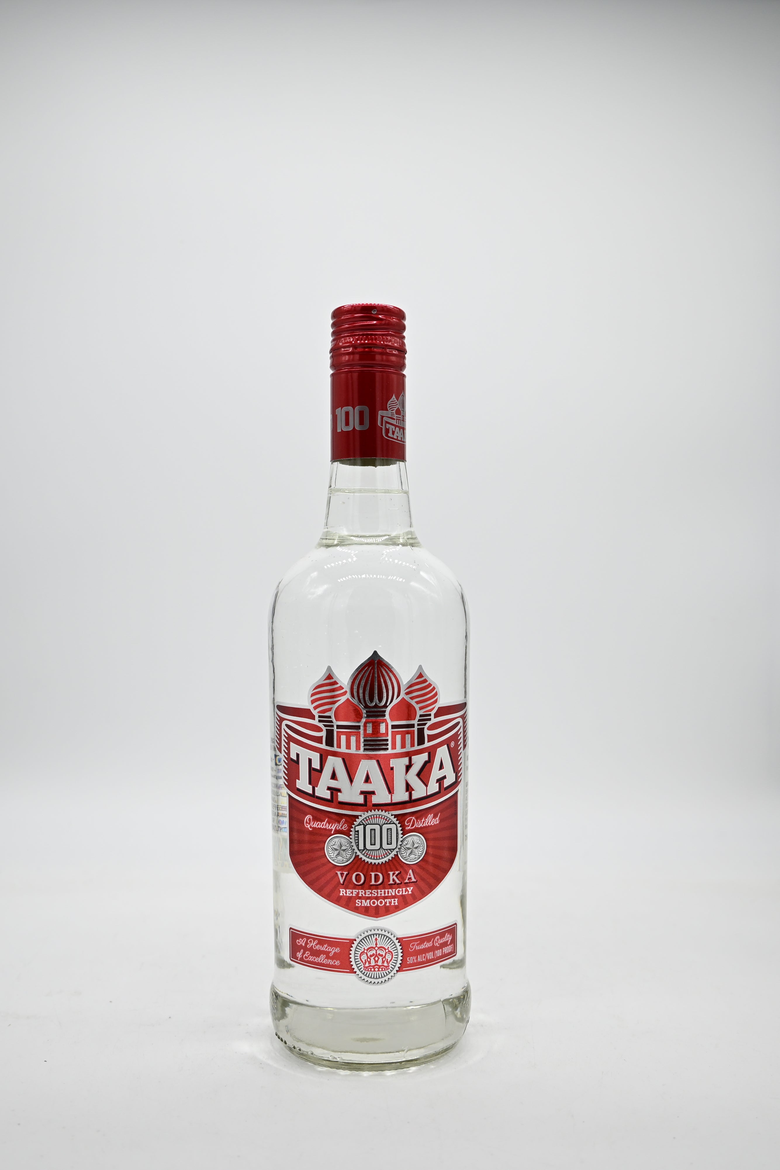 Taaka Vodka 100proof 750mL – Blue Dome Bottle Shop