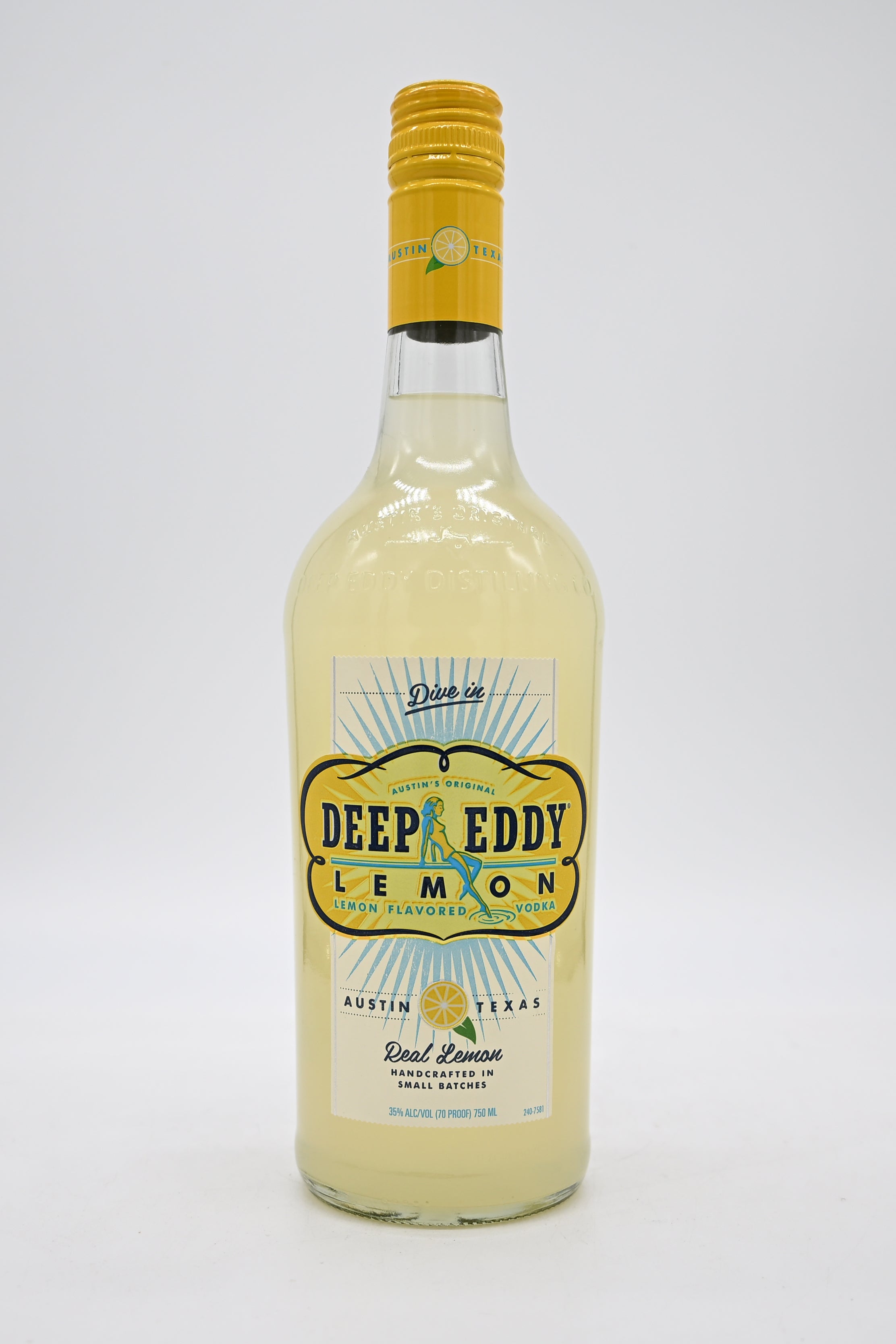 Deep Eddy Lemon Vodka 750mL – Blue Dome Bottle Shop